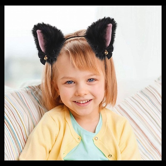 Party Supplies | Nwt 2pk Super Cute Cat Ears With Bows And Bells For ...